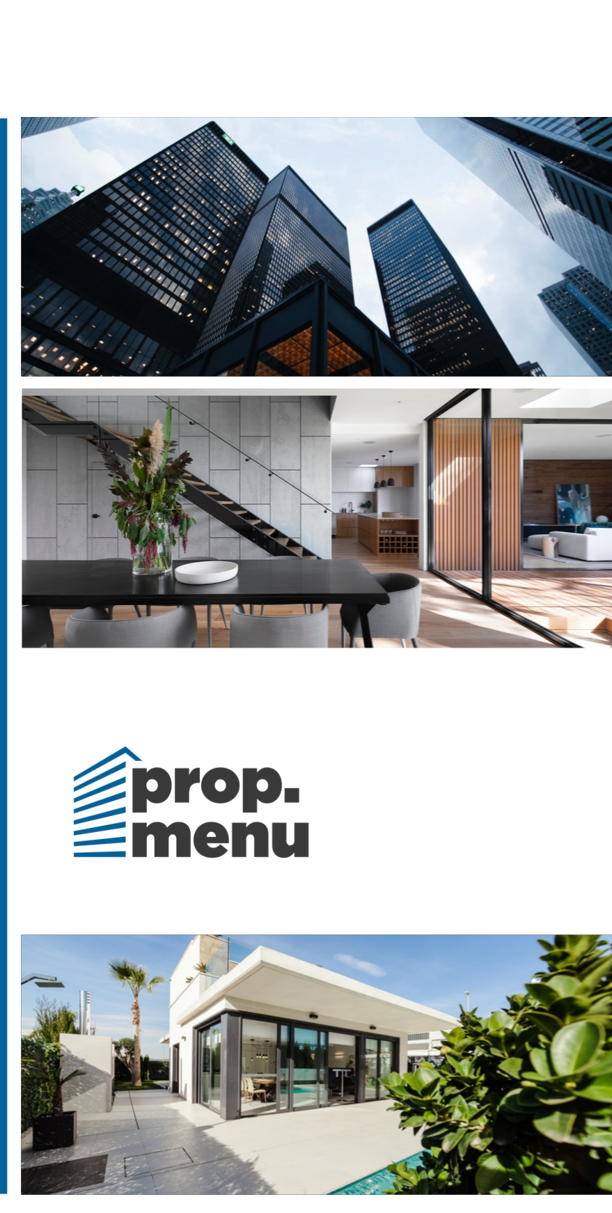 prop.menu - Encontre seu imóvel em nosso menu.