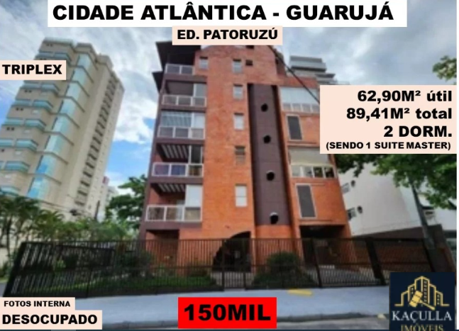 Triplex Guarujá- Cidade Atlântica para comprar em Guarujá · Wellington ...